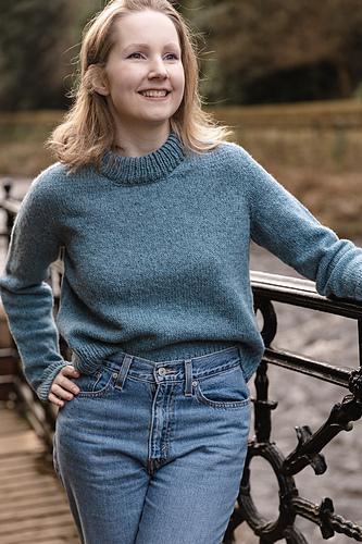 Ravelry: Rhue Sweater pattern by Rebecca Clow