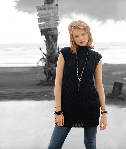 Ravelry: # 26 Langer Pulli mit Wellenmuster pattern by Rebecca Design Team