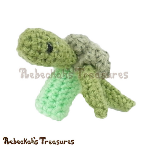 Ravelry: Finger Puppet Turtle Friend pattern by Rebeckah Ferger