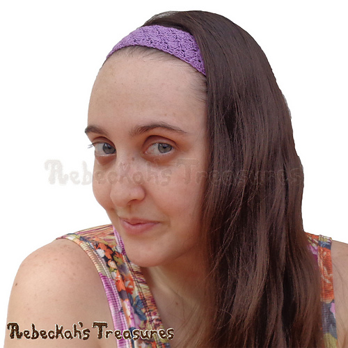 Ravelry: Adjustable Shells Headband pattern by Rebeckah Ferger