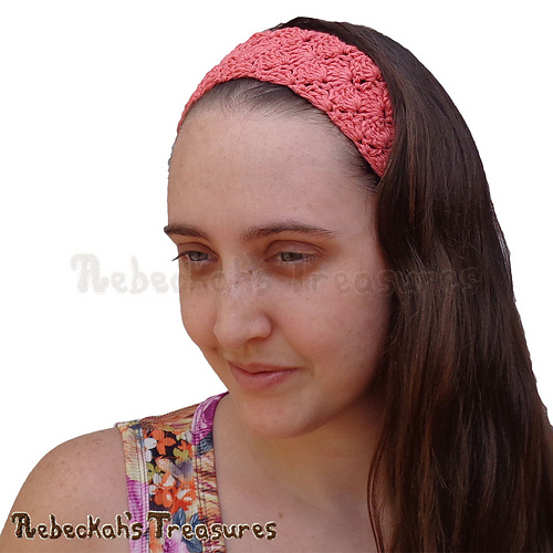 Ravelry: Adjustable Shells Headband pattern by Rebeckah Ferger