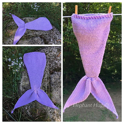 Ravelry: Basic Mermaid Tail pattern by Rebekah Dube