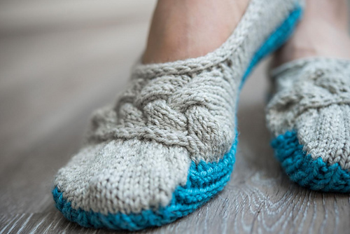 Ravelry: Cloud Nine Ballet Slippers pattern by Bekah Knits