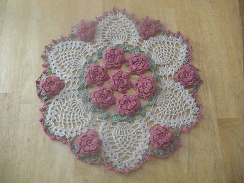 Ravelry: Rose Garden Doily pattern by Valmay Flint