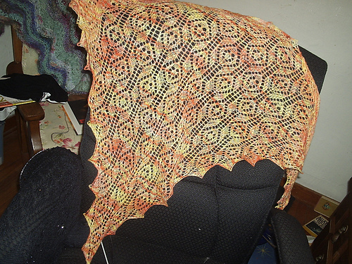 Ravelry: Ethereal Fichu pattern by Jackie Erickson-Schweitzer