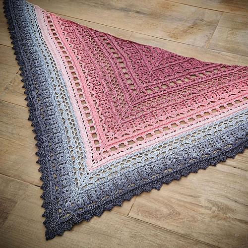 Ravelry: LoveTea Shawl pattern by Red Teapot Atelier