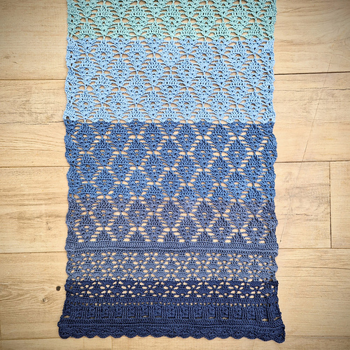Ravelry: AssamTea Shawl pattern by Red Teapot Atelier