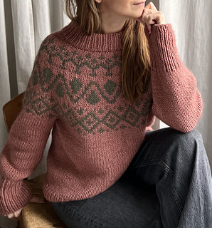 Ravelry: Cor Sweater Chunky pattern by Refined Knitwear - Rikke Bangsgaard