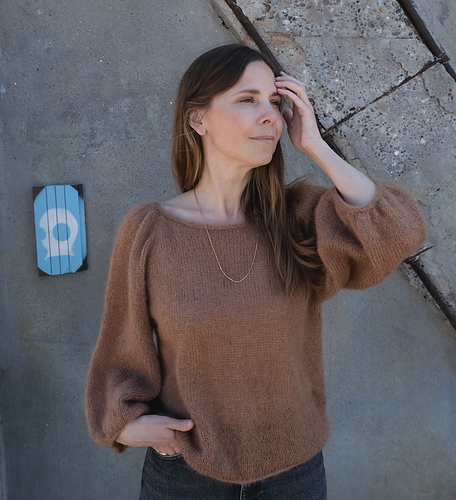 Ravelry: Rubus Blouse pattern by Refined Knitwear - Rikke Bangsgaard