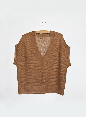 Ravelry: Fungus Slipover V-Neck pattern by Refined Knitwear - Rikke ...