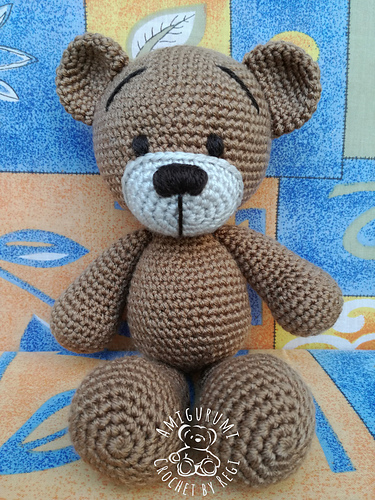 Ravelry: TOBI BEAR pattern by Regina Kiss