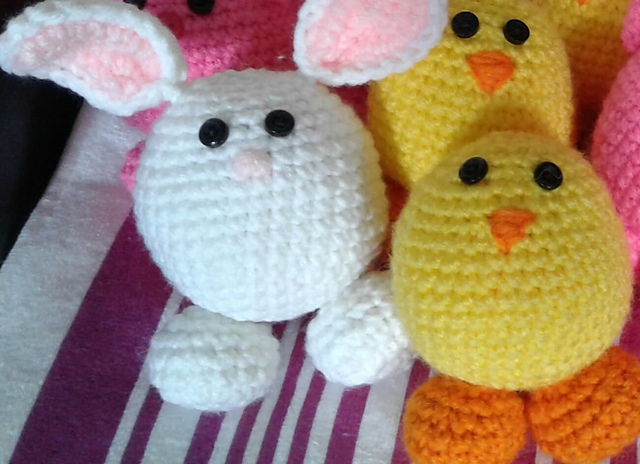 Ravelry: Easter Bouncy Buddies pattern by Regina P Designs