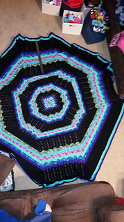 Ravelry: Reichangel's Crocheted Country Star Afghan