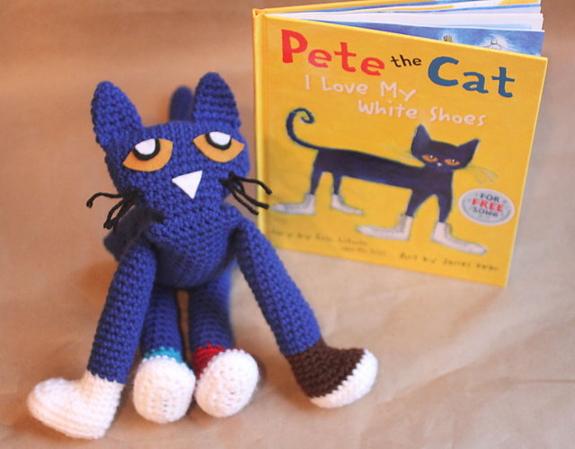 Ravelry: Pete the Cat pattern by Sarah Zimmerman