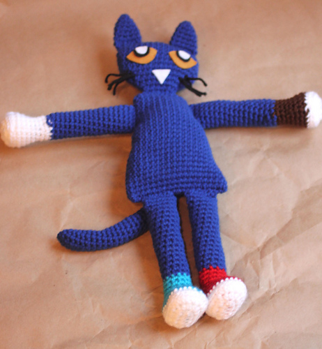 Ravelry: Pete the Cat pattern by Sarah Zimmerman