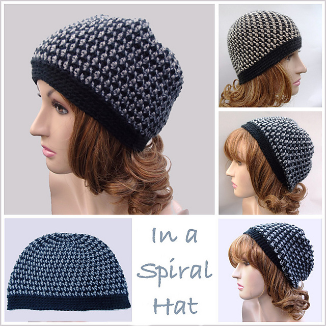 Ravelry: In a Spiral Hat pattern by Rhelena