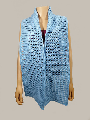 Ravelry: Simple and Light Scarf pattern by Rhelena