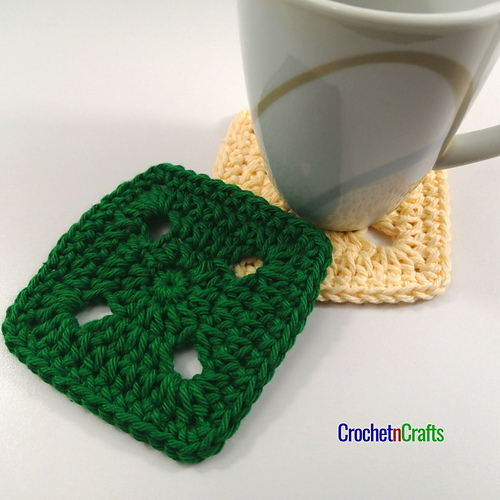 Ravelry: Square Coaster pattern by Rhelena