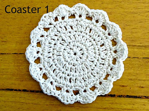 Ravelry: Table Coasters Trio pattern by Rhinestone Mumma