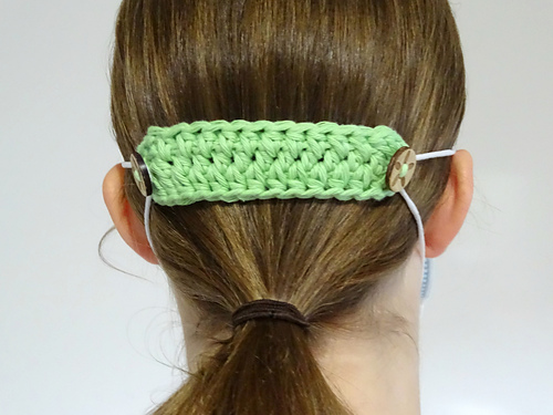 Ravelry: Mask Ear Savers pattern by Rhinestone Mumma