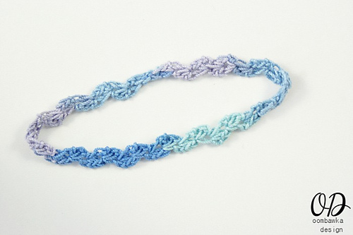 Ravelry: Ocean Waves Summer Bracelet pattern by Rhondda Mol (Oombawka ...
