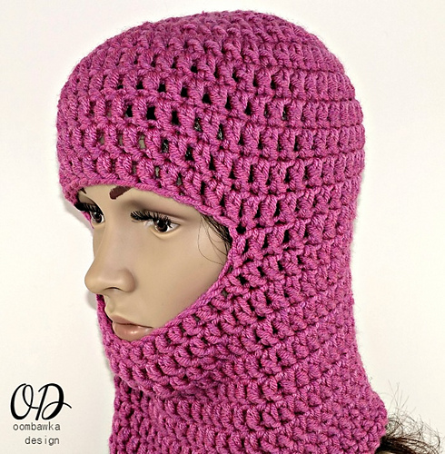Ravelry: Warm Winter Ski Mask pattern by Rhondda Mol (Oombawka Design)
