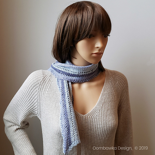 Ravelry: Summer Fling Scarflette pattern by Rhondda Mol (Oombawka Design)