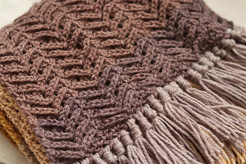 Ravelry: Happy Trails Scarf pattern by Rich Textures Crochet