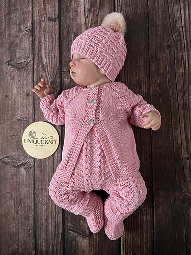 Ravelry: 'Aurora' 4 piece set pattern by Caroline Richards