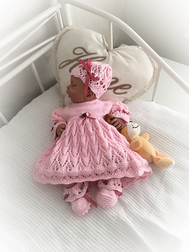 Ravelry: "Tulip" Dress set pattern by Caroline Richards