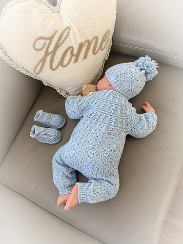 Ravelry: "Opal" Romper set pattern by Caroline Richards