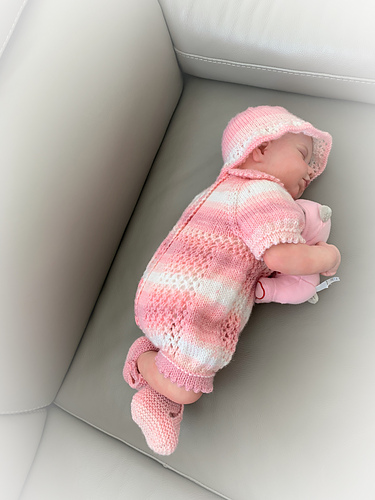 Ravelry: "Clover" Romper set pattern by Caroline Richards
