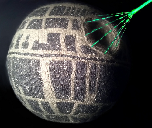 Ravelry: Death Star pattern by Nicole Kostelec