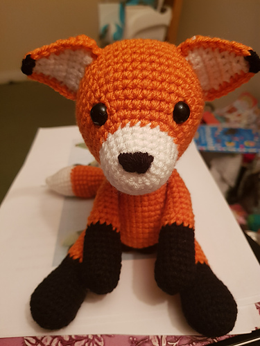 Ravelry: Freddy the Fox pattern by The Left-Handed Crocheter