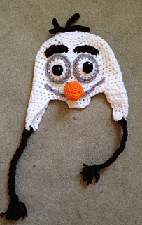 Ravelry: Kid's Olaf Hat pattern by Rilla Edwards