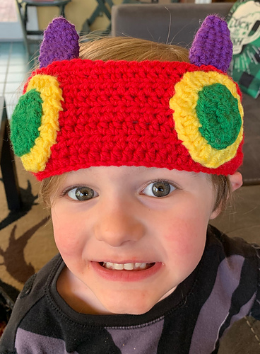 Ravelry: A Very Hungry Caterpillar Headband pattern by Rilla Edwards