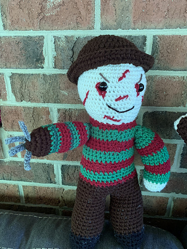 Ravelry: Freddy Krueger pattern by Rilla Edwards
