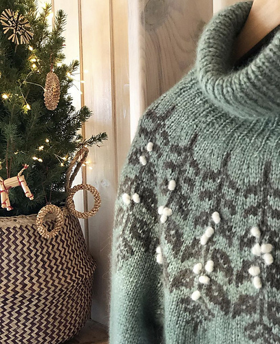 Ravelry: Kristtjørn Sweater | Holly Sweater pattern by Hanne Rimmen