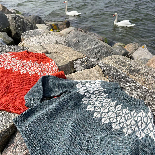 Ravelry: Ærø Sweater Junior pattern by Hanne Rimmen