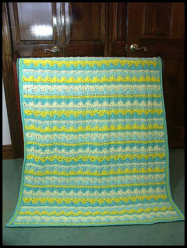 Ravelry: RitaMiller's Summer Mist Throw