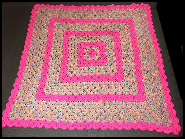 Ravelry: RitaMiller's Beautiful Shells Blanket #2