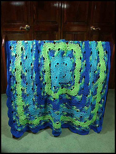 Ravelry: RitaMiller's Virus Blanket #1