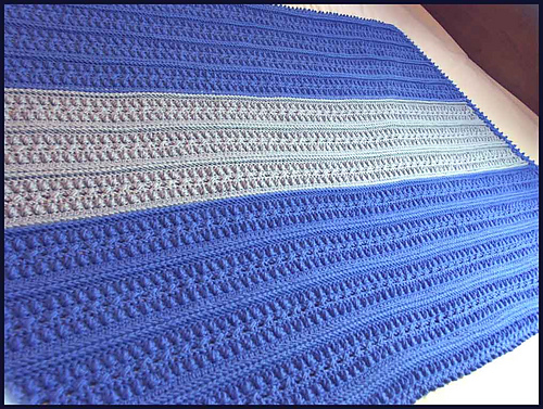 Ravelry: RitaMiller's Aran Isle Afghan
