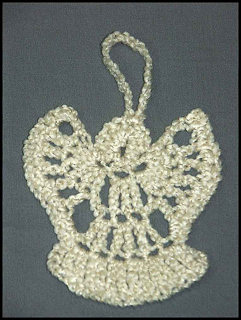 Ravelry: RitaMiller's Mini Angel Wine Bottle Ornaments