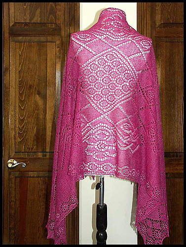 Ravelry: Stola / stole *PearledRomance* pattern by Birgit Freyer