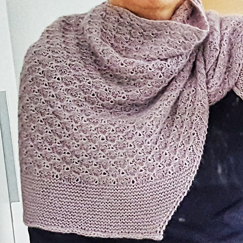 Ravelry: Calligraphy Shawl pattern by Melanie Berg