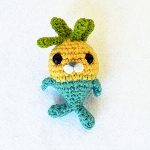 Ravelry: Tunip and the Purple Vegimal pattern by Roaming Pixies