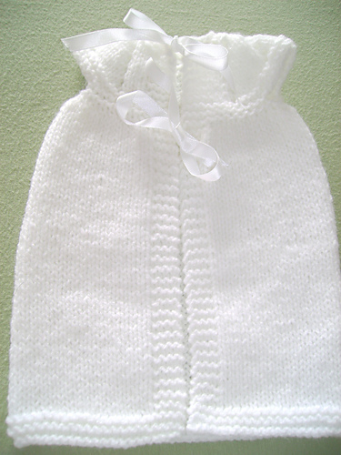 Ravelry: Tiny Angel Gown with Plain Yoke pattern by Christine M Woolley