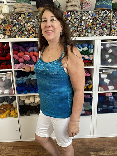 Ravelry: Bling Tank pattern by Laura Nelkin