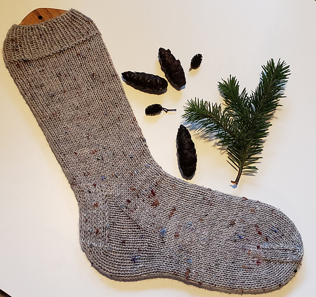 Ravelry: Magic Loop Socks Medium Weight pattern by Trisha Mitberg
